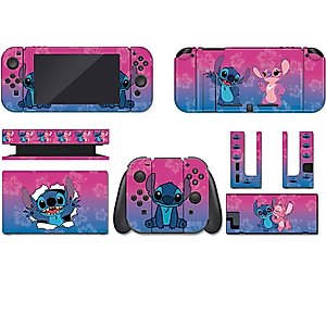 SadSkins Full Wrap Skin for Switch Anime Switch Protector Skin Cover Matte Vinyl Decal Stickers（Only Switch Standard）