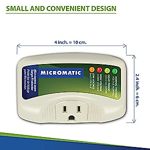 Micromatic WS-2910 Electronic Surge Protector for Microwave Oven