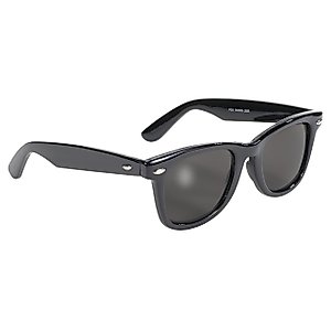 Pacific Coast Blues Brothers Glasses (Black Frame/Smoke Lens)