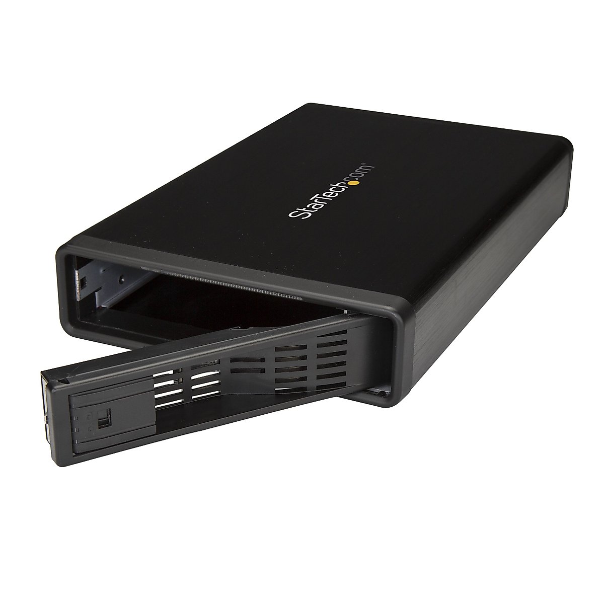 StarTech.com 3.5" External SATA Hard Drive Enclosure - Trayless - eSATA / USB 3.0 (USB 3.1 Gen 1) Hard Drive Enclosure w/ UASP , TAA (S351BMU33ET)
