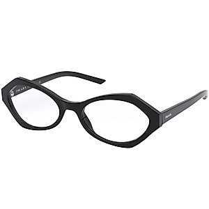 Prada MILLENNIALS PR12XV Eyeglass Frames 1AB1O1-53 - PR12XV-1AB1O1-53