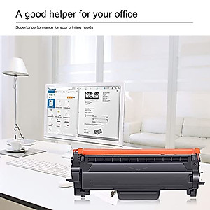SASAS ISHIEY (Black, 1-Pack) Compatible Brother TN760 Toner Cartridge Replacement for TN-760 TN 760 TN730 TN-730 for MFC-L2710DW L2750DW HL-L2370DW DCP-L2550DW HL-L2390DW HL-L2395DW L2350DW Printer