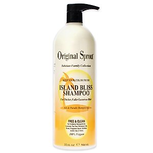 Original Sprout Island Bliss Shampoo.Sulfate-Free and Vegan Hair Care Shampoo. 33 Ounces