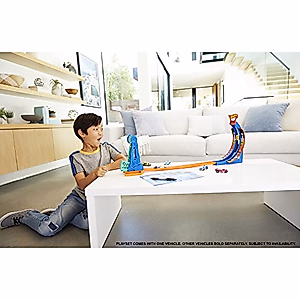 Hot Wheels STEAM Drop & Score Car Race Track - HJC50 ~ Teaches Gravity ~ Lesson Plan Included
