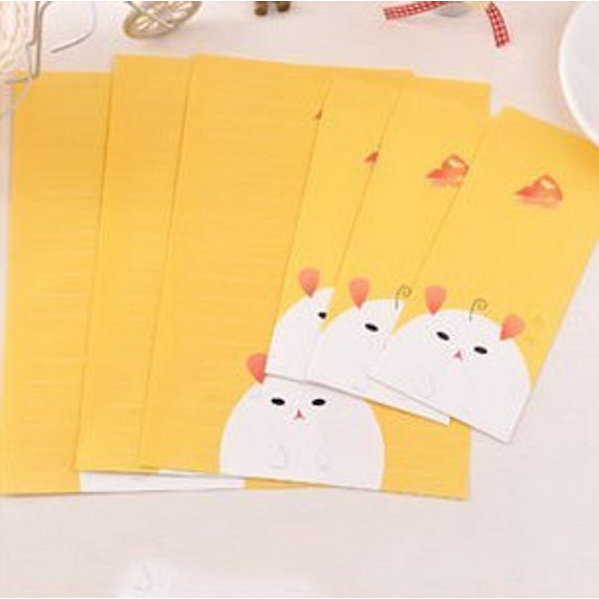 SCStyle 30 Cute Lovely Kawaii Cartoon Animal Design Version 2 Writing Stationery Paper with 15 Envelope