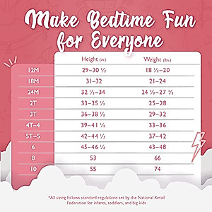 Disney Girls' Descendants | Princess | Little Mermaid 2-Piece Loose-Fit Pajamas Set, Once Upon a Time 2, 6