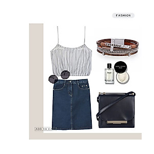 Women's Bracelet Cross Bracelet Diamond Leather Magnetic Buckle Bracelet Best Gift for Birthday Party, Thanksgiving, Christmas