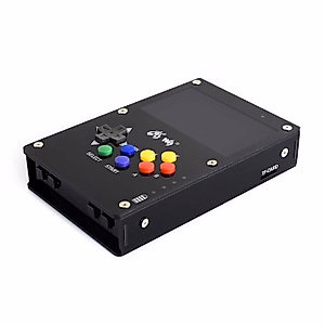 waveshare GamePi43 Portable Video Game Console Compatible with Raspberry Pi B+/2B/3B/3B+ 4.3inch IPS Display 800×480 Pixels Raspberry Pi 3B+ Included