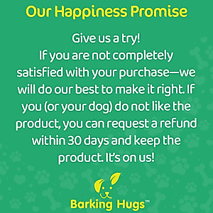 BARKING HUGS Skin & Coat Chews - Omega 3 Fish Oil for Dogs - Natural & Healthy Dog Itch Relief - with Dog Allergy Support - 75 Chews