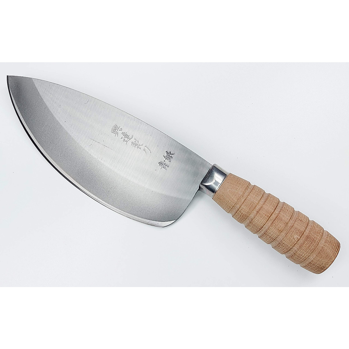 Master Kuo G-4 Medium Fish Knife with 3 layer laminated stainless steel clad, Japanese High Carbon SK5 steel & 60 hardness, Taiwan Tuna chef Knife, Medium fish knife, Long-lasting sharp edge