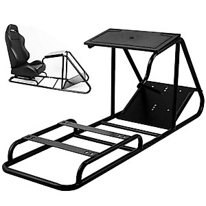 VEVOR Racing Simulator Stand Adjustable Steering Wheel Stand Carbon Steel Racing Wheel Stand fit for Logitech G25, G27, G29, G920, Racing Wheel Gaming Stand, Not Included Wheel,Pedals and Chair