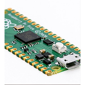Adeept Raspberry Pi Pico with Pre-Soldered Header and USB Cable, Microcontroller Mini Development Board, Based on Raspberry Pi RP2040 Chip, Dual-Core ARM Cortex M0+ Processor