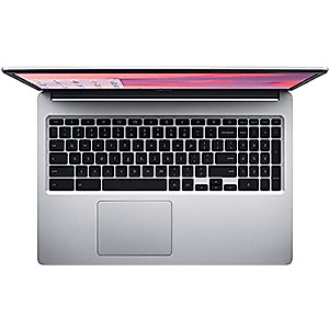acer Newest Chromebook Laptop. 15.6" Full HD 1080p IPS Touchscreen Display, Intel Celeron N4020 Dual-Core Processor, 4GB DDR4 RAM, 64GB eMMC+ 256GB USB, Webcam, WiFi 5, Chrome OS, Silver, JVQ MP