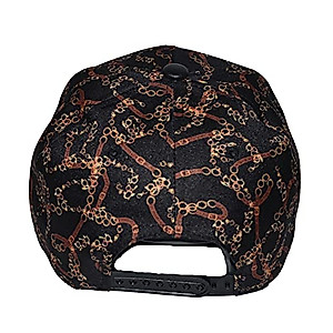 Popfizzy Weed Hat, Unisex Pot Leaf Hats, Cannabis Baseball Caps, Hip-Hop Hats, Marijuana Snapback Cap, Weed Gifts for Stoners (Weed 6)