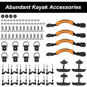 HLOGREE 1/2PCK Kayak Seats,Thicken Seat Cushion for Kayak,Padded Kayak Seat,Canoe Seats with Back Support,Kayak Replacement Parts,Kayak Seat Cushion,for Yak Ocean Sup Canoe,with Kayak Accessory