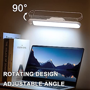 Bunk Bed Lights, 3 Colors 2400mAh 6W, Dimmable Touch 30 Led Light Bar with Remote Stick on Night Lamp for Kids, Wall Reading, Headboard, Bedroom, Rechargeable Under Cabinet Lighting