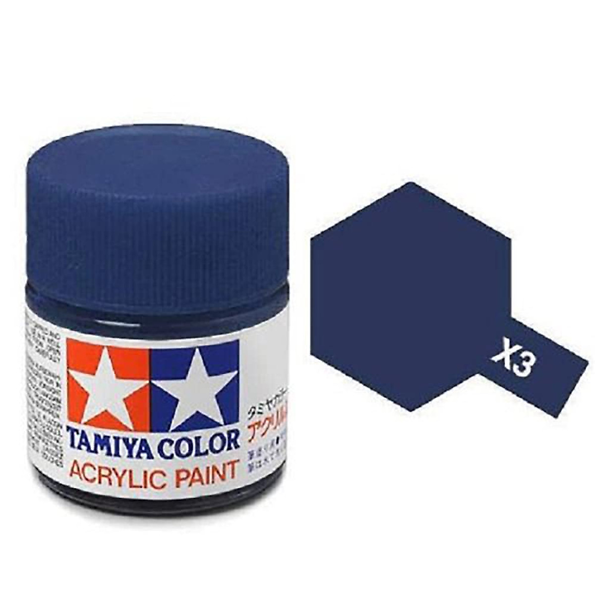 Tamiya Models X-3 Acrylic Paint, Royal Blue