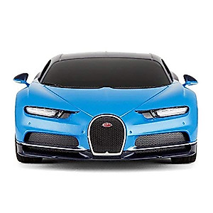 Bugatti Chiron Blue/Black Radio Remote Control Sport Racing Car RC 1/24 Scale