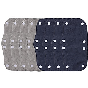 Hard Hat Sweatband, 8pcs Helmet Sweatbands, Hard Hat Liners Washable, Reusable Safety Hat Sweatband Snap on Hard Hat Accessories Helmet Comforter Pad Sweat Bands