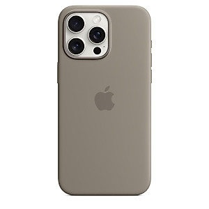 Apple iPhone 15 Pro Max Silicone Case with MagSafe - Clay