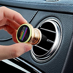 Rainbow LGBTQ Gay Pride Flag Super Strong Magnet Car Phone Holder Mount Air Vent Compatible with All Smart Phones and Tablets
