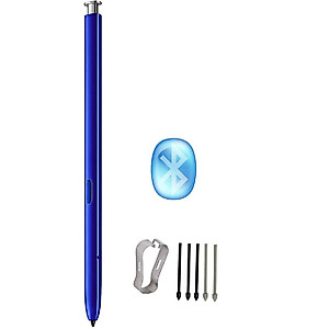 Note 10 S Pen Replacement (WithBluetooth) for Samsung Galaxy Note 10, Note 10 Plus, Note 10+ 5G with 5*Tips/Nibs (Glow)