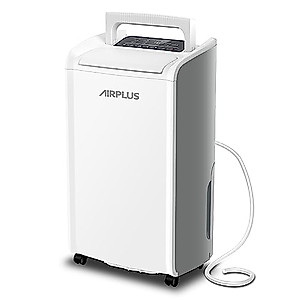 50-70 Pints 4,500 Sq. Ft. Home Dehumidifier for Large Room, Basement with Auto Shut off, Drain Hose, Reusable Filter Humidity Control for Bedroom, Bathroom