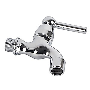 Water Faucet ABS Washing Machine Sink Basin Cold Water Tap with Single Spout Tail Handle (#2)