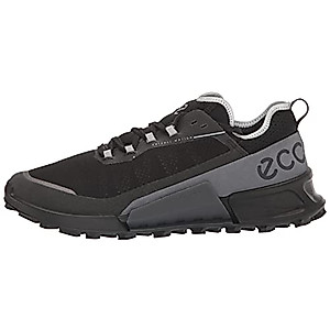 ECCO Men's Biom 2.1 Low Textile Trail Running Shoe, Black/Black/Magnet, 8-8.5