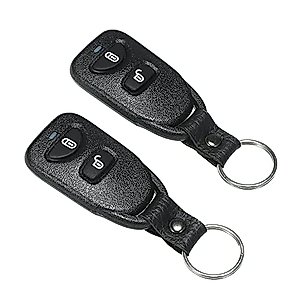 Shkalacar 12V Universal Car Auto Remote Central Kit, Door Locking Vehicle Keyless Entry System,Auto Remote Lock System with 2 Remote Control