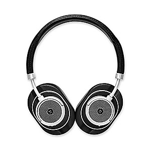 MASTER & DYNAMIC MW50+ Wireless Bluetooth Headphones - Premium Over-The-Ear Headphones - Noise Isolating - Studio & Recording Quality Headphones