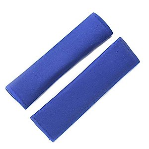 2 Pieces Car Seatbelt Pads for Children, Morechioce Universal Car Seat Belt Shoulder Strap Covers Adjustable Seat Belt Cover Pad Protective Seat Belt Cushion Car Seat Belt Protector, Blue