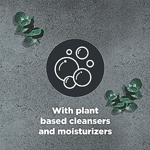 DOVE MEN + CARE Men 2 in 1 Shampoo and Conditioner Eucalyptus + Birch for Healthy-Looking Hair Naturally Derived Plant Based Cleansers 20.4 oz