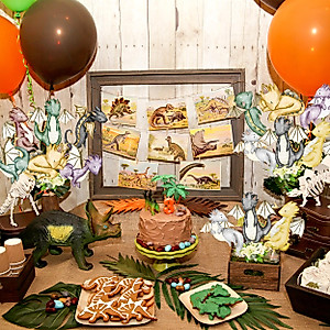 28pcs Dragon Centerpieces Sticks for Table Dragon Birthday Party Decorations Dragon Baby Shower Decorations for Baby Dragon Theme Party Supplies