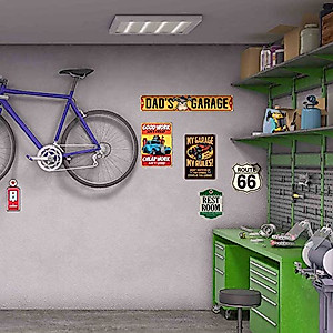 Open Road Brands Texaco Restroom Embossed Metal Sign - Vintage Texaco Restroom Sign for Bathroom - Registered and Extra Clean