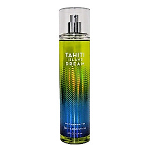 Bath and Body Works Tahiti Island Dream Fine Fragrance Mist 8 Ounce