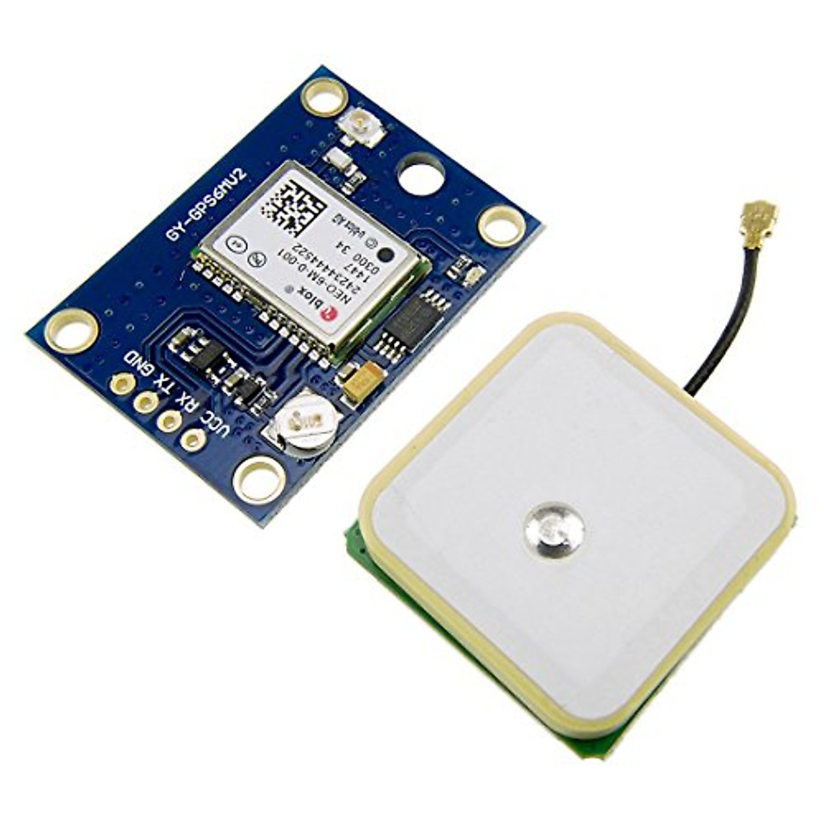 HiLetgo GY-NEO6MV2 NEO-6M GPS Flight Controller Module 3V-5V with Super Strong Ceramic Antenna for Arduino EEPROM APM 2.5
