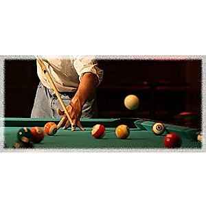 Man Woman Elastic 3 Fingers Show Gloves for Billiard Shooters Carom Pool Snooker Cue Sport - Wear on The Right or Left Hand 1PCS (Sky Blue, L)