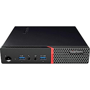 Lenovo ThinkCentre M700 Tiny Desktop, Intel Core i5-6400T Quad Core, 8GB RAM, 256GB SSD, Windows 10 Pro 64-Bit - 080101288828 (Renewed)