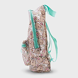 Pusheen Clear Bag for Women - Bundle with 11" Clear Mini Pusheen Backpack Purse for Concerts, Sporting Events, More Plus Pusheen Decals | Pusheen Bags and Purses