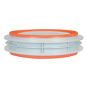 CanCooker Collapsible Plastic Batter Bowl | Mess Free Breading Shaker Container & Batter Mixer | Perfect for Fish Frying, Fried Chicken, Onion Rings, Wings & More