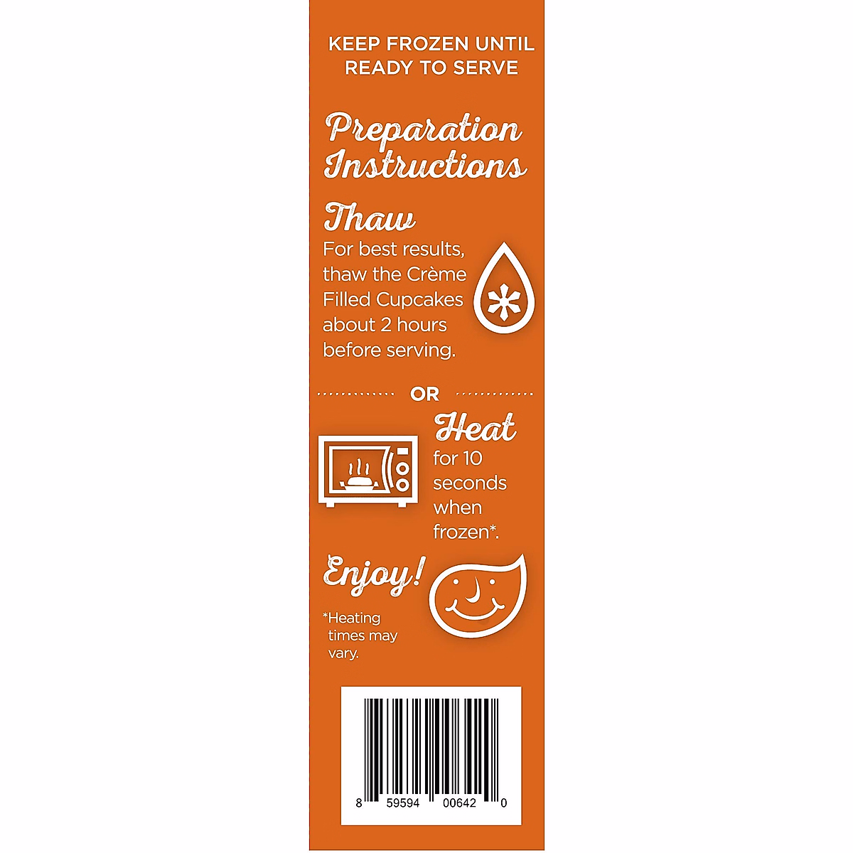 Katz Gluten Free Gingerbread Crème Filled Cupcakes | Dairy Free, Nut Free, Soy Free, Gluten Free | Kosher (1 Pack of 4 Crème Cupcakes, 7 Ounce)