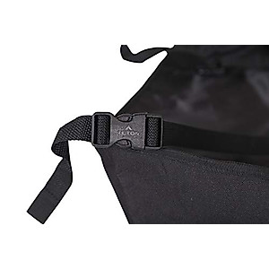 TETON Sports Under Cot Storage; Perfect Companion to the TETON Sports Camping Cots; A Must Have for Camping Cot Users; Storage Organizer for Under Your Cot , Black, 25.5 x 23.5 x 5"