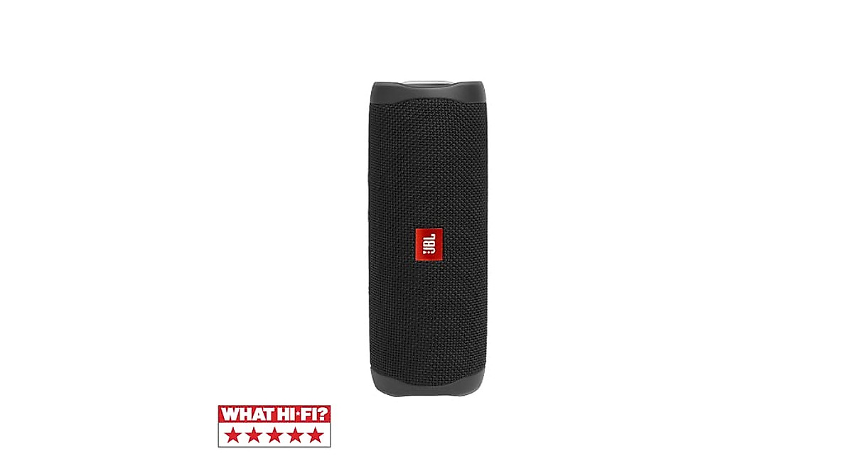 JBL Flip 5 Waterproof Speaker with Carbon Fiber Case