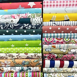 120pcs Fat Quarters Fabric Bundles,Scrap Quilts Sewing Fabric Squares,Araniozb Cotton Fabric for Sewing,Quilting Fabric Supplies,Pre-Cut Quilt Squares 6" x 6"(15cm x 15cm,60 Patterns)