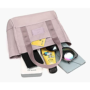 Mini Hobo Bag Women Chic Tote Bag Stylish Students Casual Nylon Waterproof Crossbody Bag Shoulder Bag