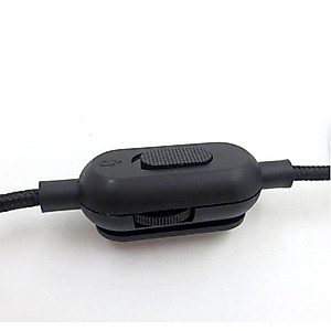 AFYMY Headphone Cable/Volume Control Cord w/Mute Function for Logitech G233 G433 GPRO GPRO X/HyperX Cloud Alpha/Cloud Mix/PS4/Xbox ONE/Nintendo Switch