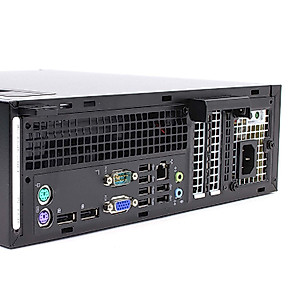 Dell Optiplex 9020 Small Form Desktop, Quad Core i7 4770 3.4Ghz, 8GB DDR3 RAM, 256GB SSD Hard Drive, DVD-RW, Windows 10 (Renewed)