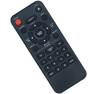 NA312 NA312UD NA362 NA362UD Replacement Remote Control Applicable for Emerson VCR EWV603 EWV404 EWV403 EWV403A/Sylvania VCR SSV6003/Durabrand VCR DCV603 RSDCV603 Video Recorder