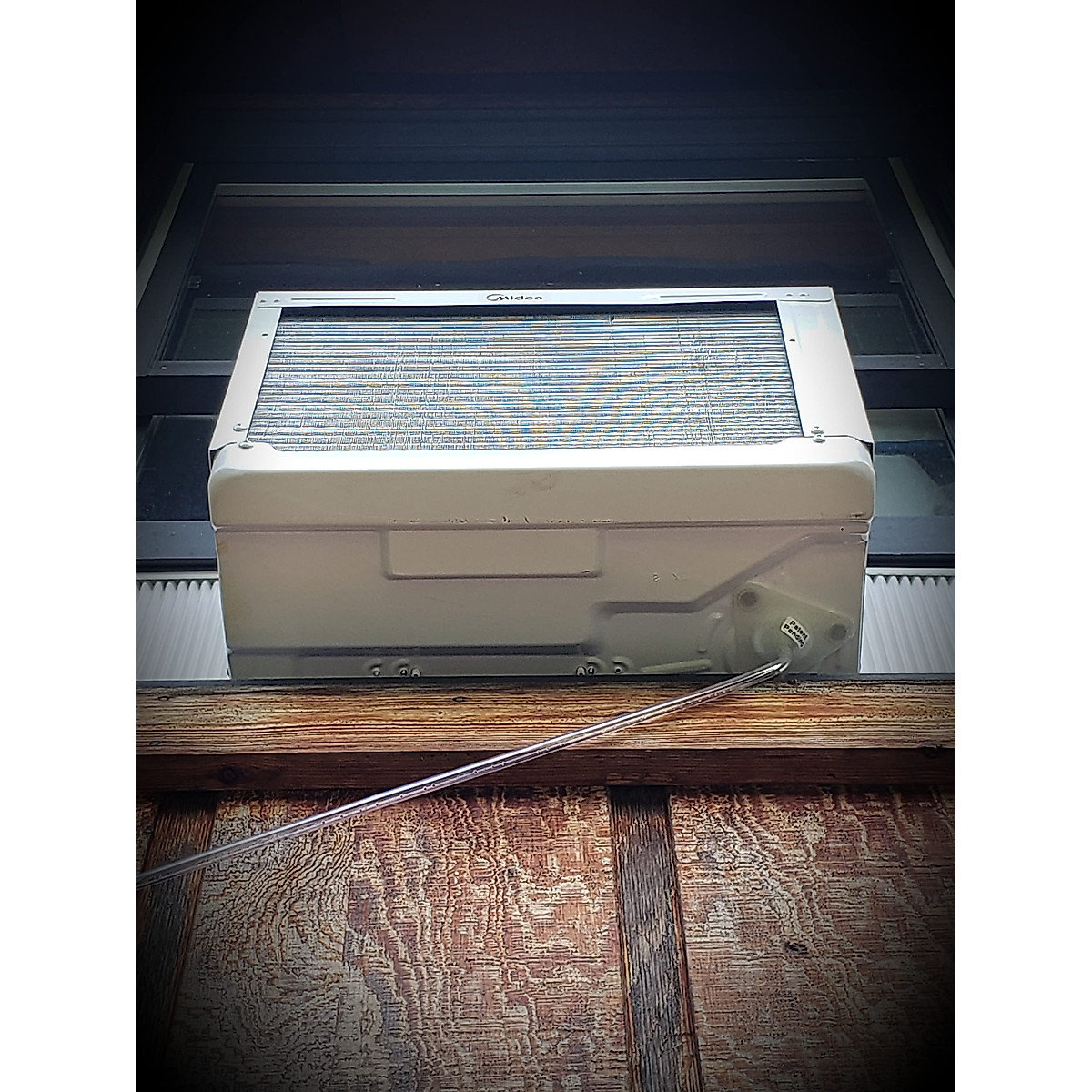 Monster Magnetic XL Super Strong Universal Window Air Conditioner Drain Kit AC Drain Line Condensate Hose Funnel Connector Fitting w/Clear Tubing (5ft XL Magnetic Drain Kit)